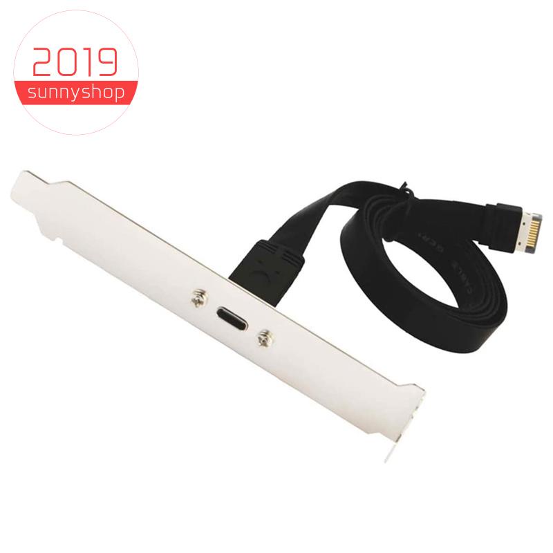 USB 3.1 Type C Front Panel Header Extension Cable,Type E to USB 3.1 ...