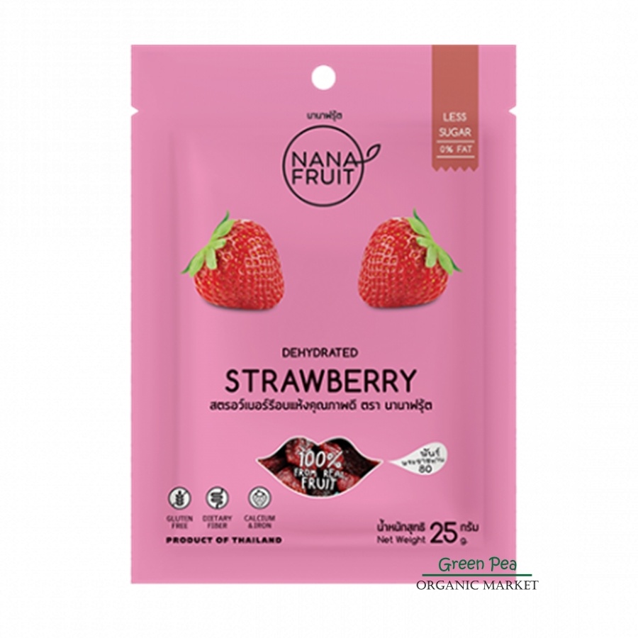 Nana Fruit ผลไม้อบแห้ง 25g. Dehydrated Fruit นานาฟรุต ไม่ผสมน้ำตาล ...