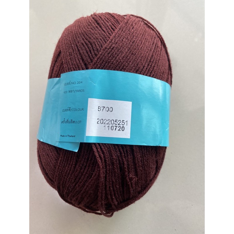 ไหมพรมวีนัส ขนาด 4 ply Venus knitting yarn 420หลา 100% acrylic | Shopee ...