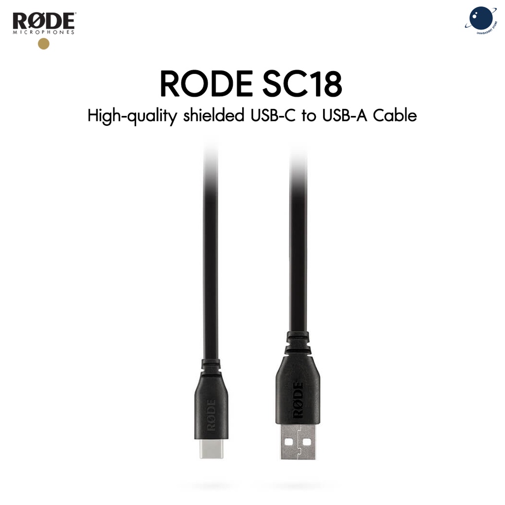 RODE SC18 USB-C to USB-A Cable 150cm ประกันศูนย์ไทย | Shopee Thailand
