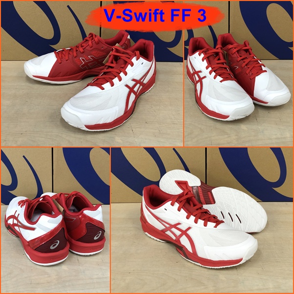 Asics V-Swift FF 3 สุดยอดรองเท้า Indoor สีสันสวยงาม หนานุ่ม รองรับแรง ...