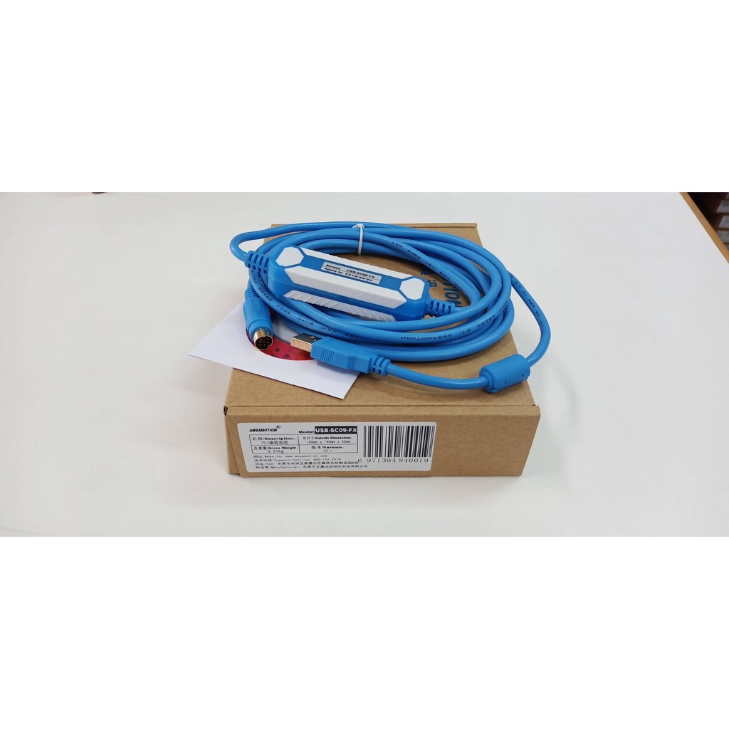 USB-SC09-FX สายดาวน์โหลด PLC MITSUBISHI FX โดยเฉพาะ สายลิ้งค์ PLC ...