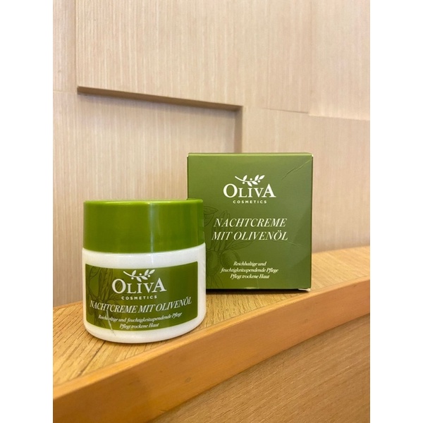 Oliva night cream โอลิว่า คอสเมติก นาสครีม มิท โอลีฟนอล | Shopee Thailand