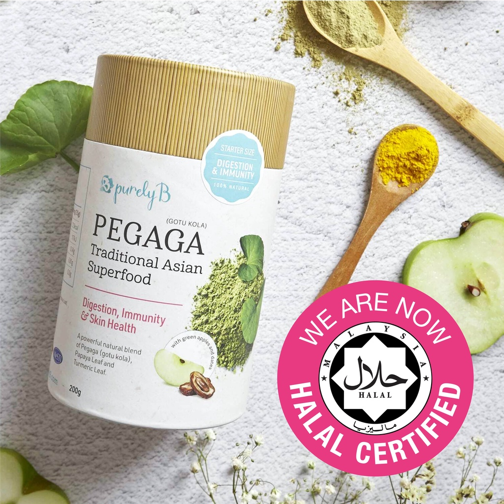 Purelyb Pegaga Starter Size Traditional Asian Superfood Blend With ...