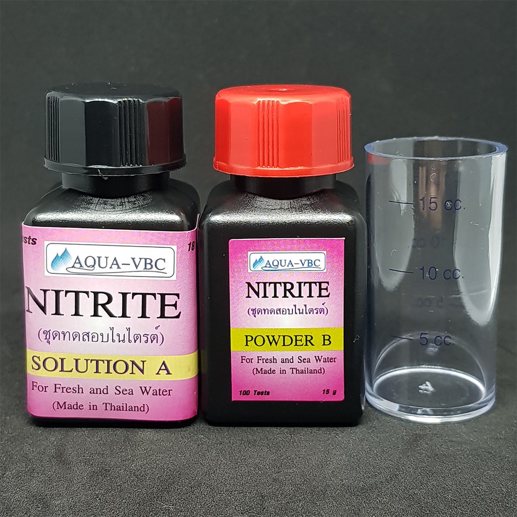 ชุดทดสอบ วัด เทสคิท หาปริมาณไนไตรต์ Nitrite test kit NO2 ในน้ำ ใช้ได้ ...