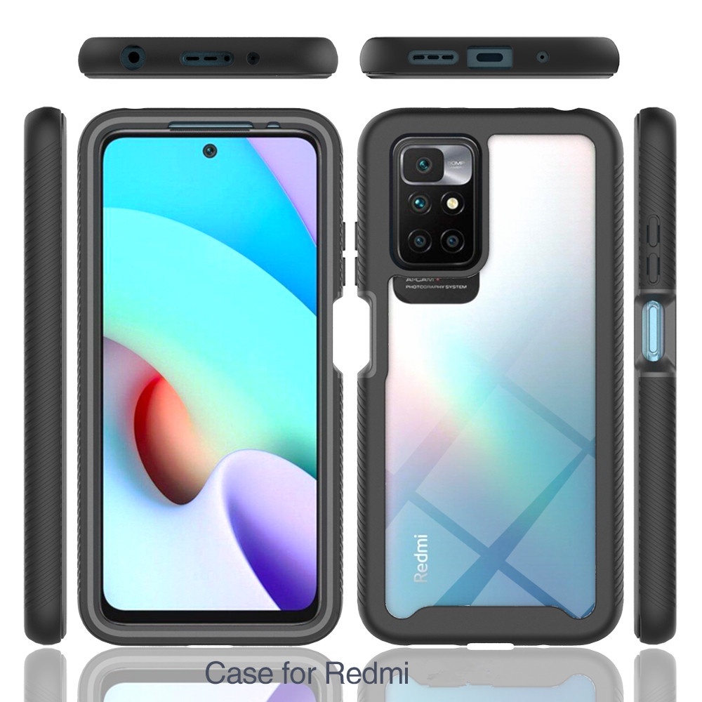 Full Body Front Back Protective Case For Redmi 10X 10 Note 8 9 9S 10S ...