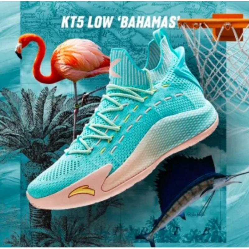 ANTA KT 5 Low kt5 รองเท้าบาส ลิขสิทธิ์แท้ กล่องป้ายครบ | Shopee Thailand