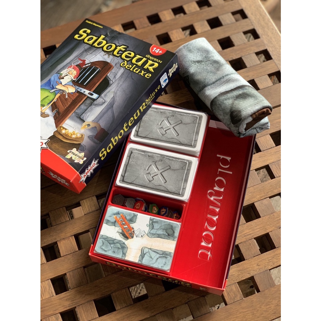 [Plastic] Saboteur Deluxe Board Game: Insert - ชุดจัดเก็บอุปกรณ์ สำหรับ ...