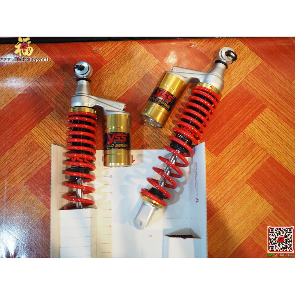 โช๊คหลัง Yss รุ่น Gold Series ตรงรุ่น Pcx-150 2018 Black/Red/Gold ...