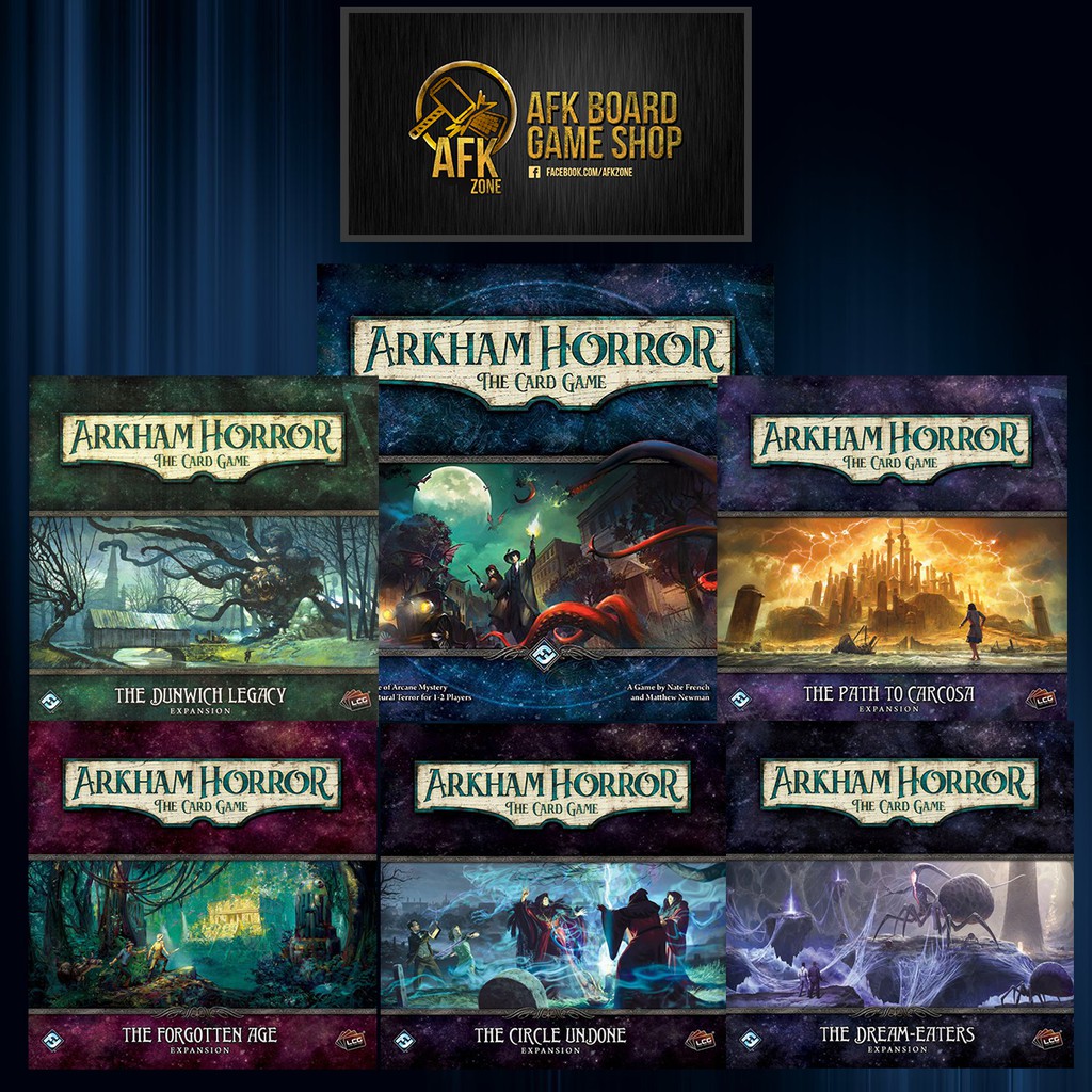 Arkham Horror The Card Game LCG All in Bundle - Board Game | Shopee ...