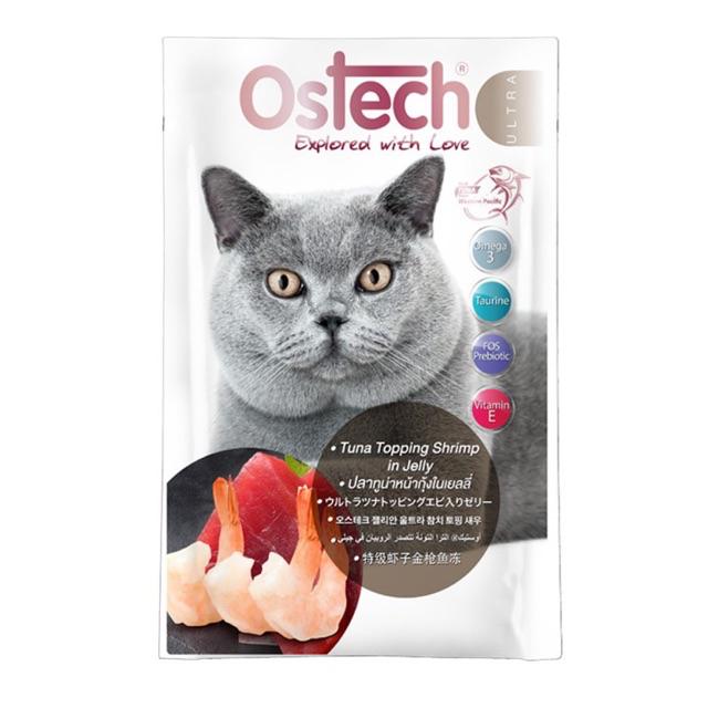 [ยกกล่อง12ซอง🔥] Ostech อาหารแมวชนิดเปียกออสเทค อัลตร้า Ostech Ultra ...