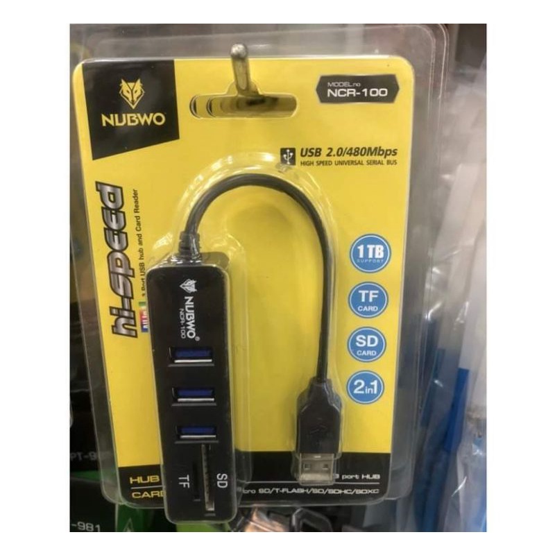 NUBWO NCR-100 USB HUB | Shopee Thailand