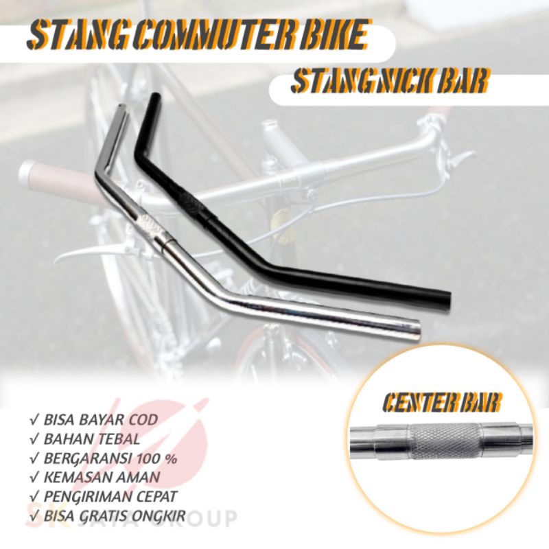 เหล็กแบน HANDLEBAR LITTLE NICK HANDLEBAR NITTO BAR HANDLEBAR COMMUTER จักรยาน HANDLEBAR | Shopee ...