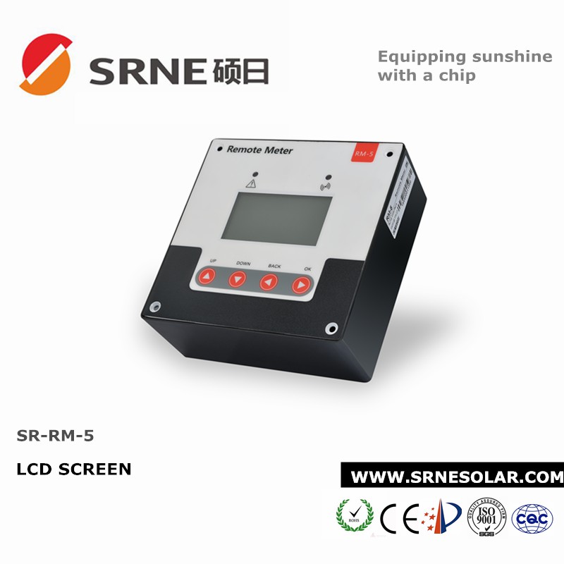 SRNE RM-5 LCD Display หน้าจอแสดงผลที่ใช้งานได้กับ Controller รุ่น ...