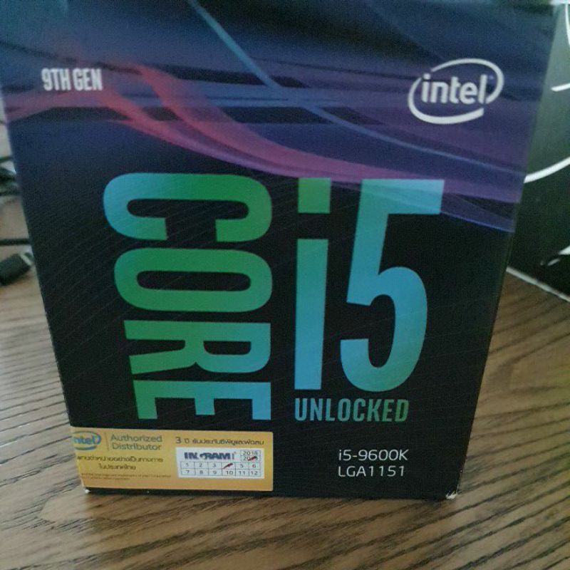 CPU I5 9600K มือสอง ประกันศูนย์ถึง 04/2022 | Shopee Thailand