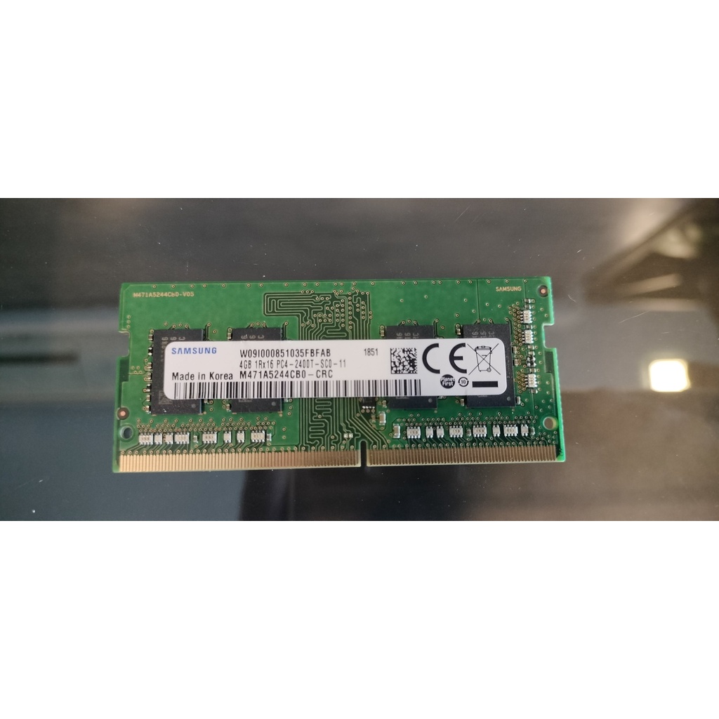 RAM NOTEBOOK SAMSUNG DDR4-2400 1RX16 4X1 4G | Shopee Thailand
