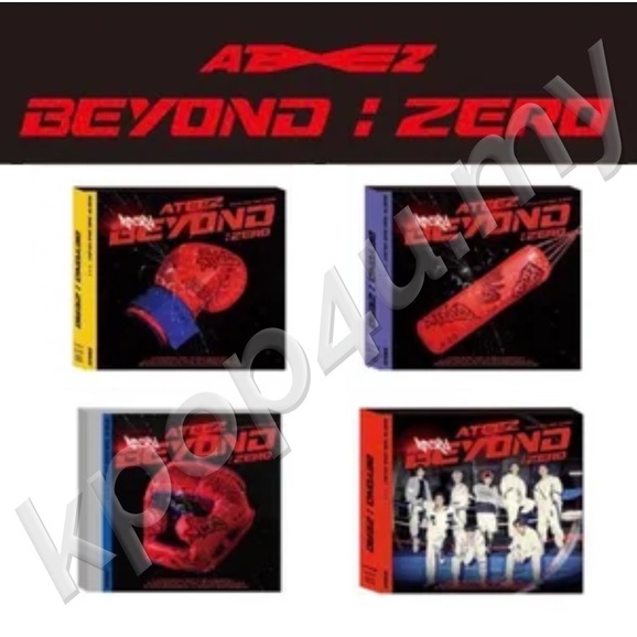 Ateez - BEYOND อัลบั้ม ZERO Japan 2nd Mini JP | Shopee Thailand