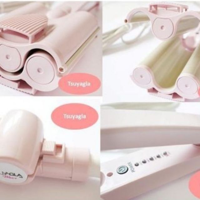 เครื่องหนีบผม ลอนเมอเมด แพรี่พาย Tsuyagla wave | Shopee Thailand