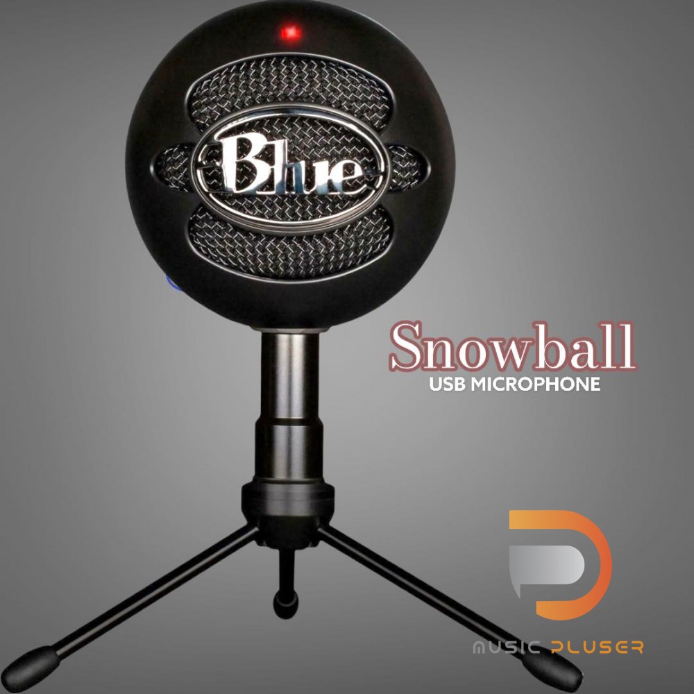 ไมโครโฟน Blue Snowball USB MICROPHONE เป็นไมค์แบบ USB คอนเด็นเซอร์ มี ...