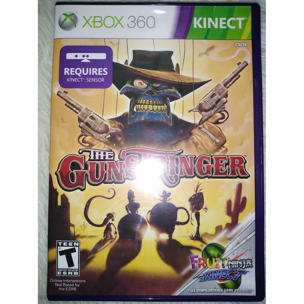 [เหลือ 212.5ใส่ CLUN150 ] แผ่น แท้ Xbox 360 (kinect) - The GunStringer ...
