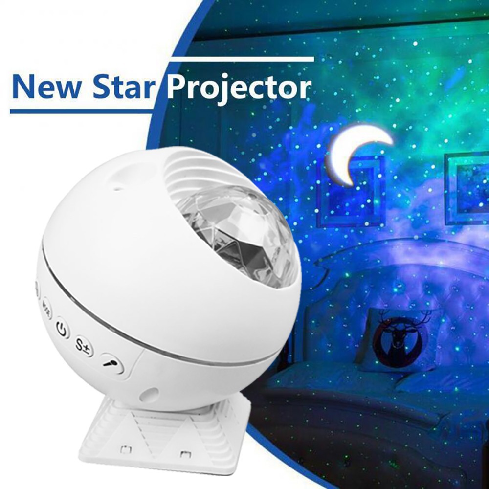 USB Led Star Night Light Projector, 3 in 1 Galaxy Laser Light Projector ...