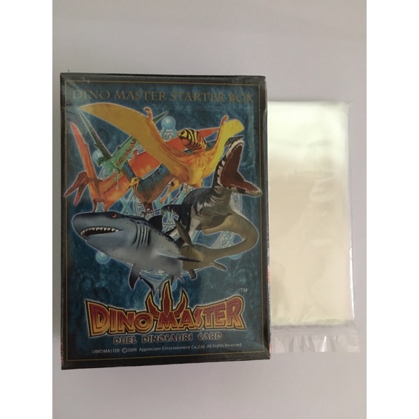 การ์ดไดโนมาสเตอร์ Dino master ชุดที่ 1 Start Deck มี 30 ใบ พร้อมซองใส่ ...