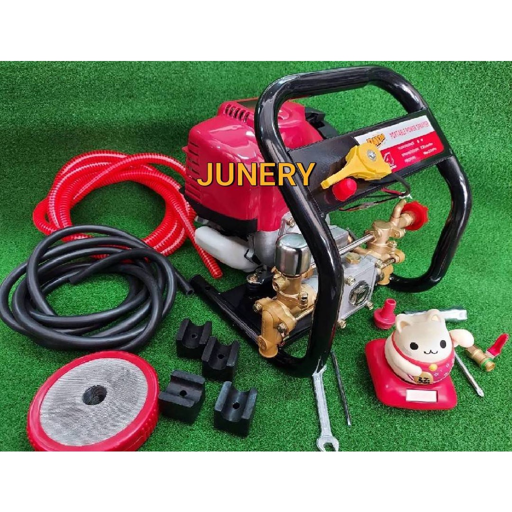 เครื่องพ่นยาแรงดันสูง 4 จังหวะ PAYOO PT404 รุ่นใหม่ ทองเหลือง Heavy Duty By Junery | Shopee Thailand