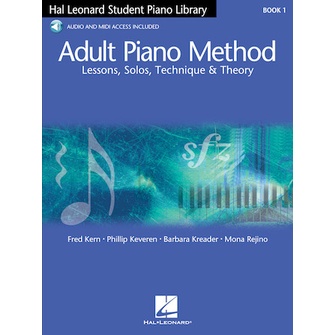 Adult Piano Method Book 1 , 2 (Lessons, Solos, Technique, & Theory ...