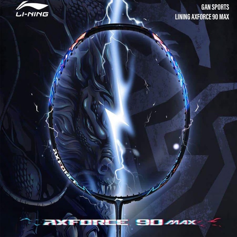 Li Ning Axforce 90 Max ไม้แบดมินตัน 4u G5 Axforce 90 Max Dragon ไม้ ...