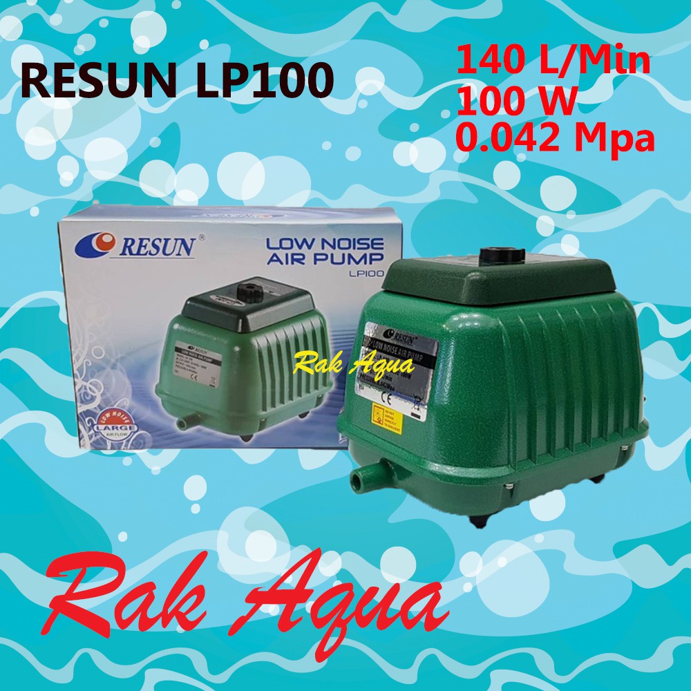 RESUN LP-100 ปั้มลม ระบบโรตารี่ แรงลม 150 ลิตร/นาที ของแท้จากบริษัทรี ...