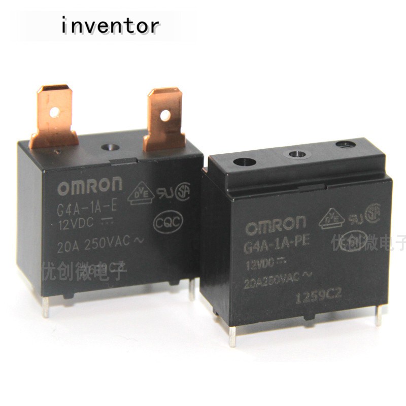 รีเลย์ G4A-1A-Pe E-Cn-5V 12V 24Vdc Dc5V12V24V 4 ฟุต 20A | Shopee Thailand
