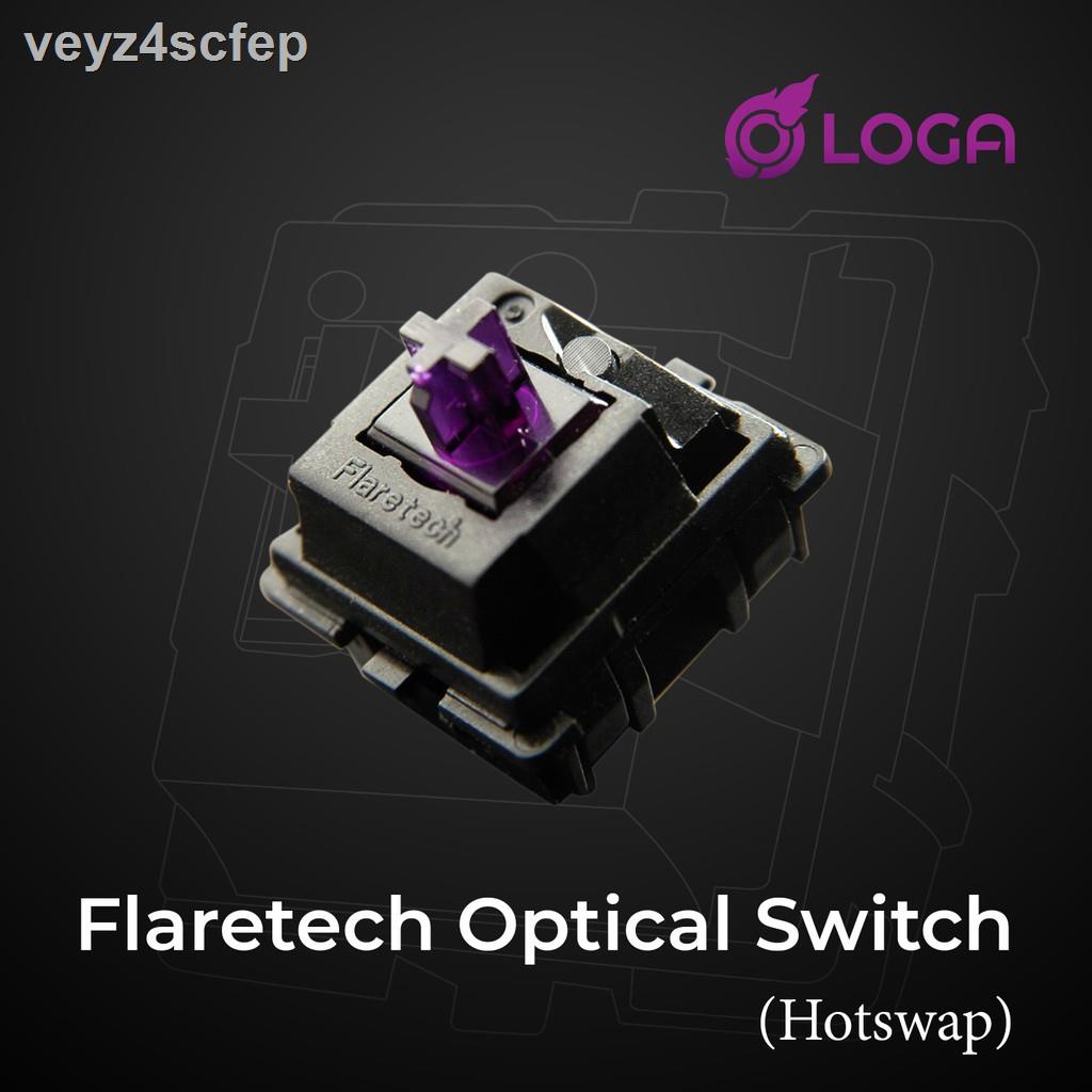 ♚Flaretech Optical switch (เฉพาะ ) hotswap สำหรับคีย์บอร์ด LOGA Asura PRO | Shopee Thailand