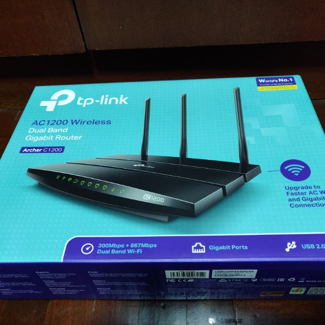 TP Link Archer C1200 Dual Band AC1200 Wireless Router | Shopee Thailand