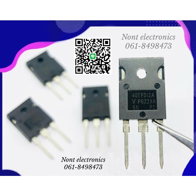 40TPS12A TO-247 PHAS SCR 40A 1200V thyristor(สินค้าพร้อมส่ง) | Shopee ...