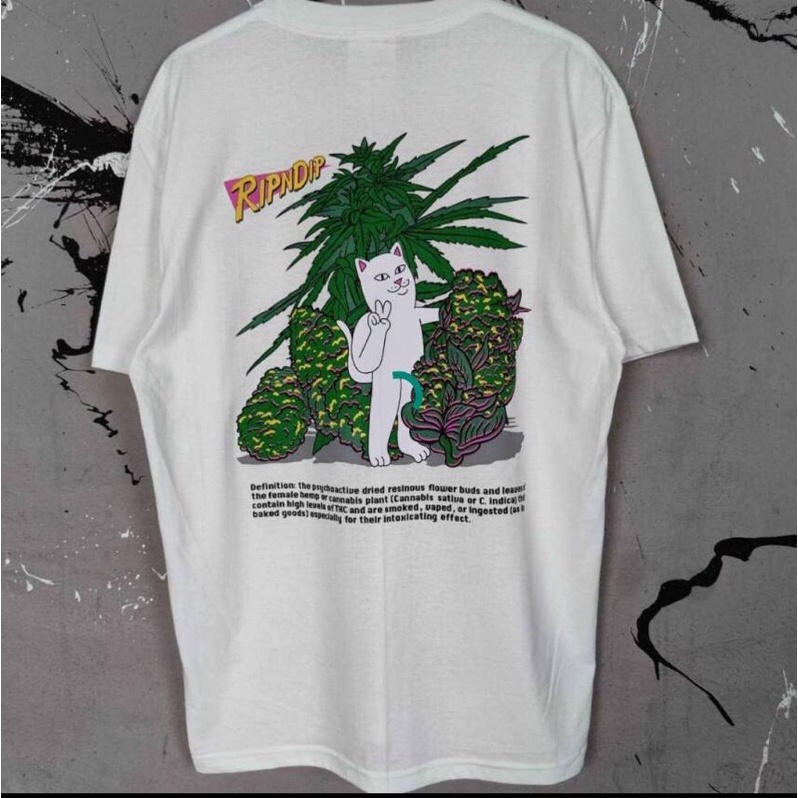 เสื้อ RipNDip เสื้อยืด ripndip streetwear | Shopee Thailand