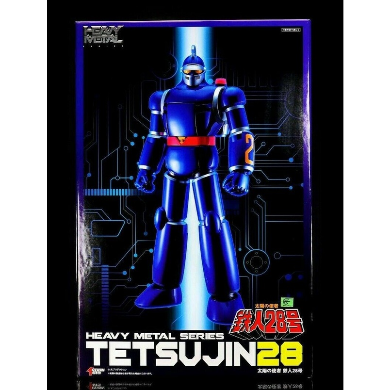 ACTION TOYS Heavy Metal Tetsujin 28 Go ART STORM Action Figure | Shopee ...