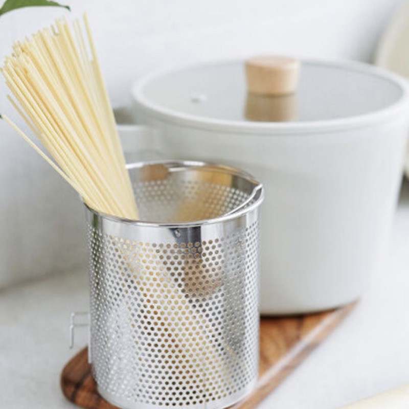 [Fika] ️พร้อมส่ง ️ Pasta Pot + Pasta Insert Basket / หม้อลึก + ที่กรอง ...