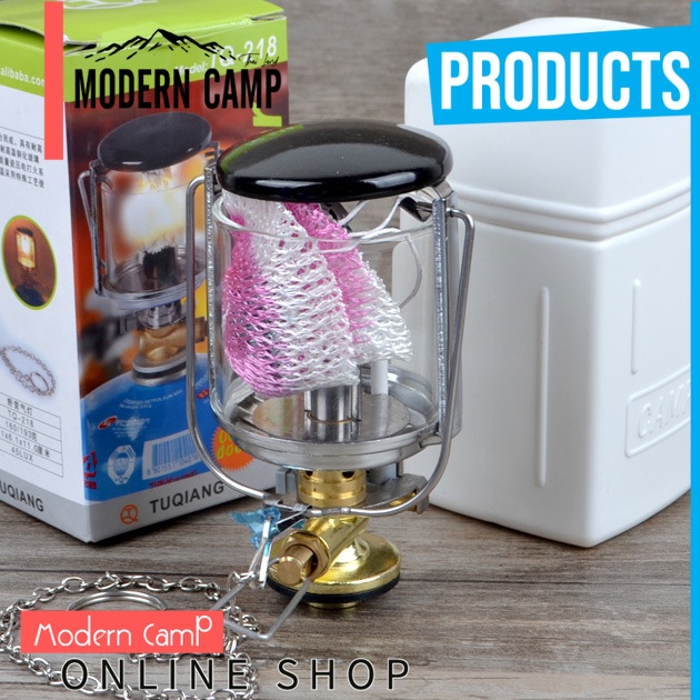 ตะเกียงแก๊ส 60 LUX 150 แรง ใช้งานง่ายมากๆ Mini Propane Lantern Single ...