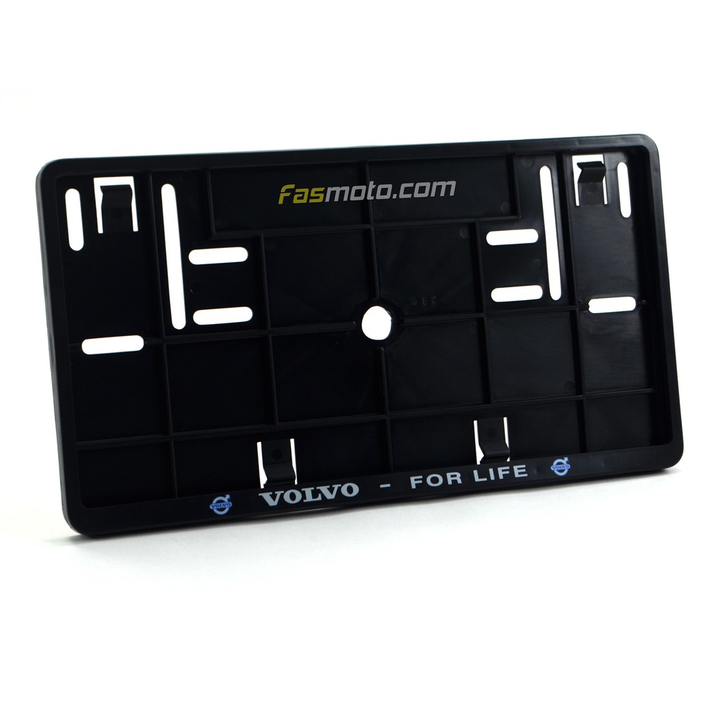 Volvo For Life Double Row 335mm Vehicle Registration License Plate ...