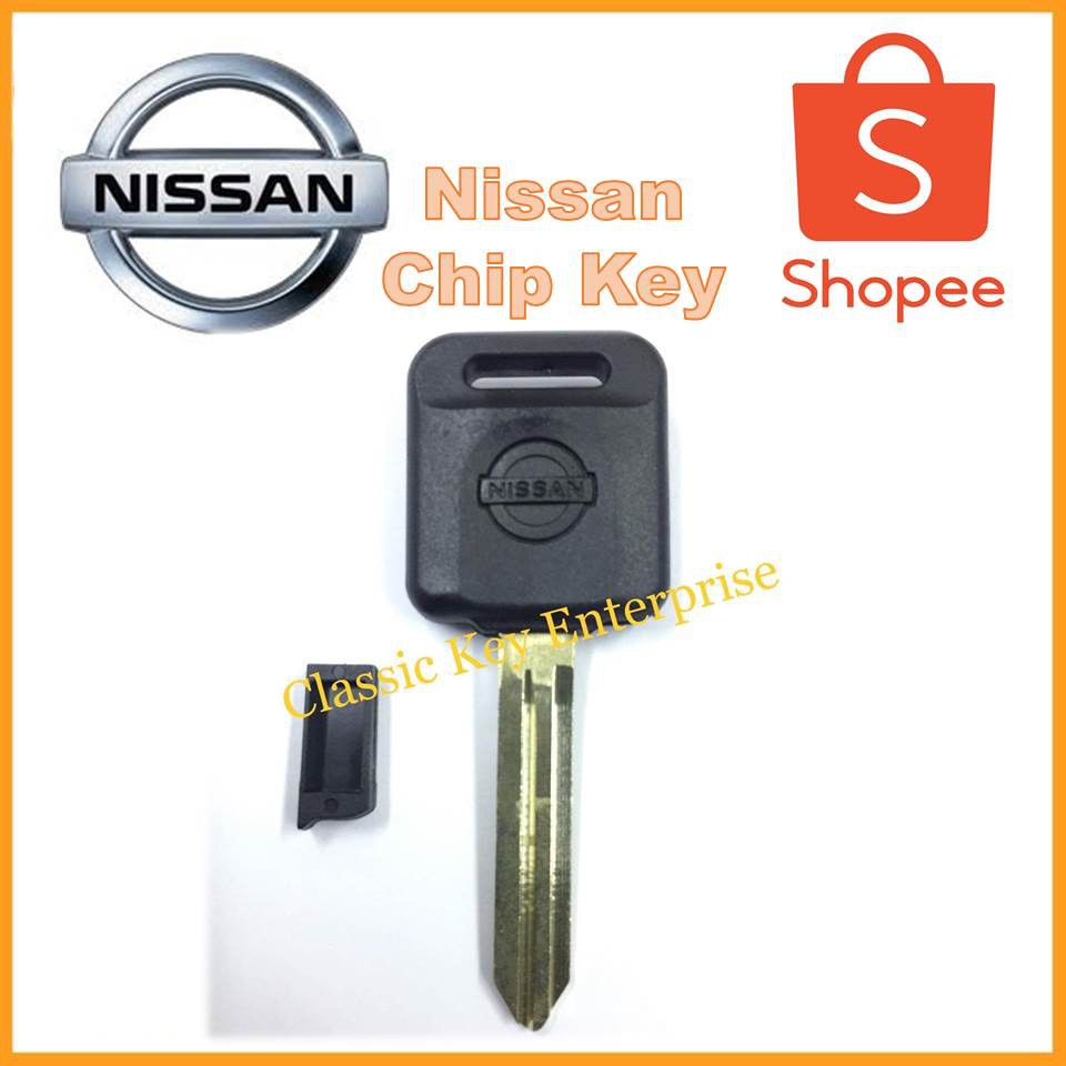 Nissan KEY REPLACEMENT CHIP KEY Serena Sentra Livina Navara Frontier ...