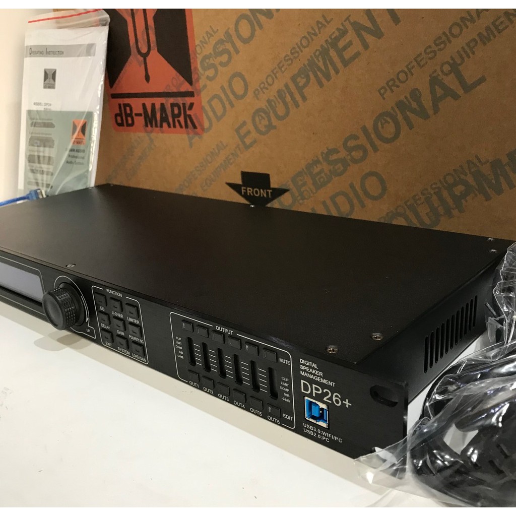 ไดเวอร์แร็คดิจิตอลสปีกเกอร์ dB-MARK DP26+ ทำพีเซ็ตพร้อมไปใช้งานได้เลย รับประกันสินค้า1ปี ของแท้ ...