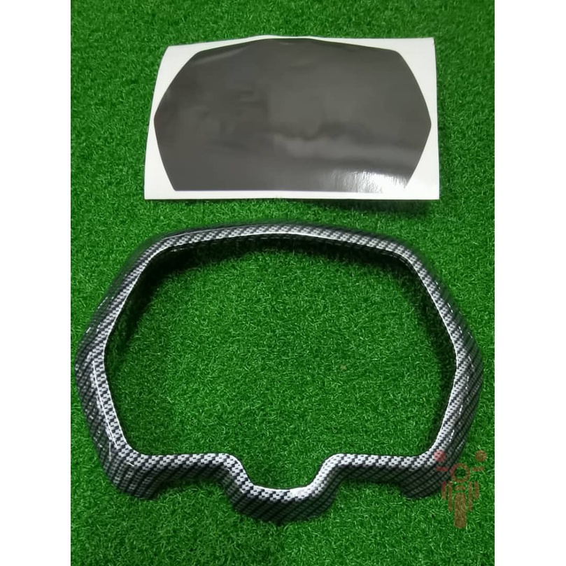 Yamaha Y16ZR เมตรฝาครอบมิเตอร์ Carbon & Meter Tinted 2 in 1 ชุด Y16 ZR ...