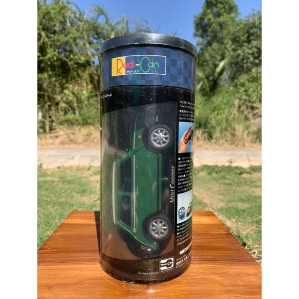 รถกระป๋องไทโย TAIYO R/C Rover Mini Cooper 1.3i ตัวรถสีเขียวหลังคาสีขาว ...