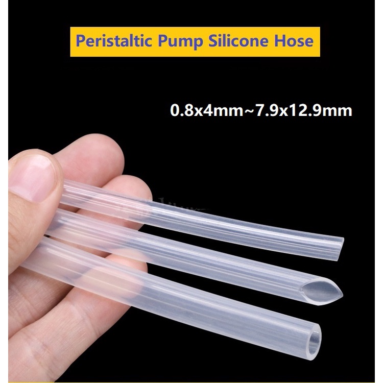 3M Peristaltic Pump Silicone Tube ID 0.8/1/1.6/2/2.4/3/3.2/4/4.8/6.4/7 ...