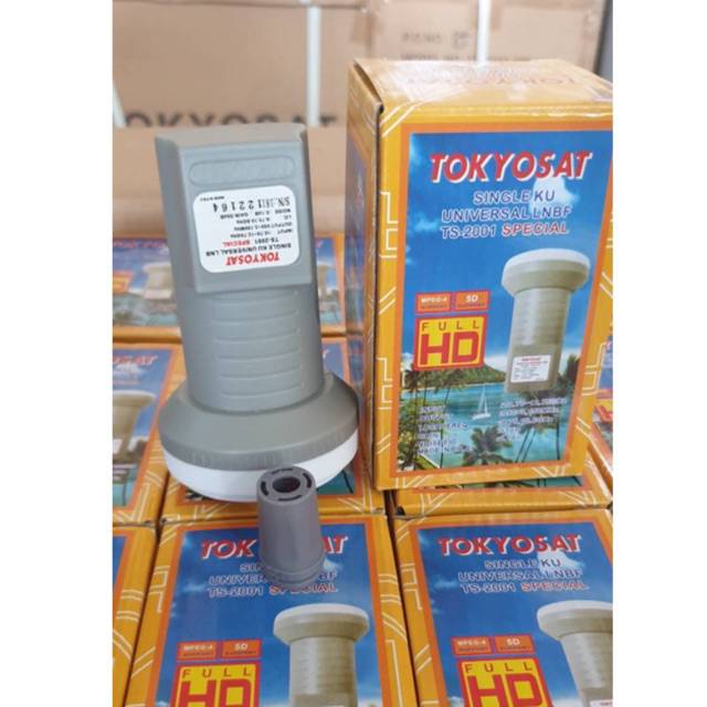 LNB หัวรับสัญญาณ KU-BAND 1ขั้ว ยี่ห้อ TOKYOSAT 10600 รองรับไทยคม8 | Shopee Thailand