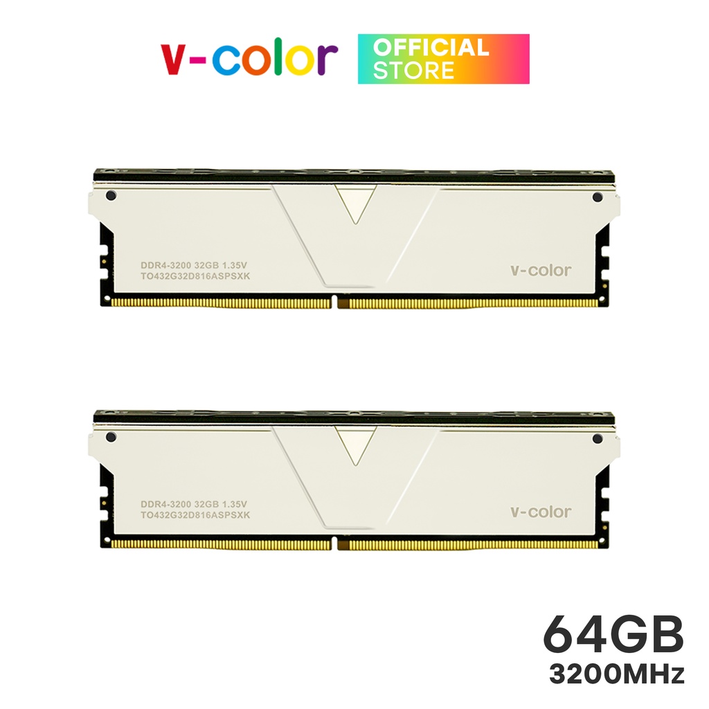 v-color RAM PC Skywalker Plus non RGB 64GB (32GBx2) DDR4 Bus 3200MHz ...