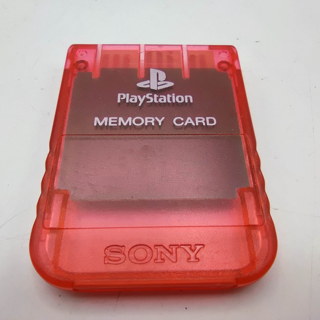PS1 เมมเซฟเกมส์ ของแท้ SONY ใช้งานได้ปกติ Memory Card Save PSone ...