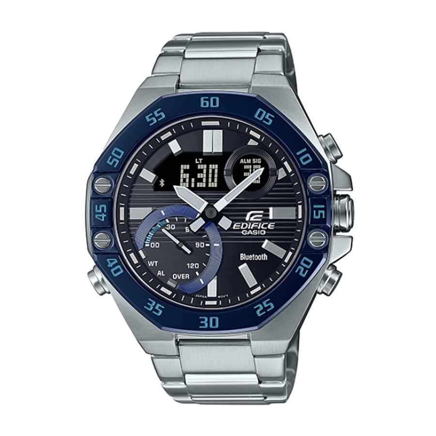 Casio Edifice นาฬิกาข้อมือผู้ชาย สายสแตนเลส รุ่น ECB-10,ECB-10DB,ECB ...