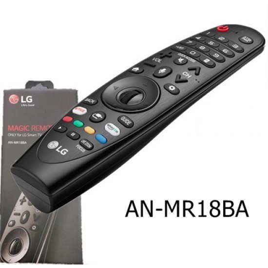 LG AN-MR18BA Magic Remote Control for Select 2018 LG AI ThinQ® Smart TV ...
