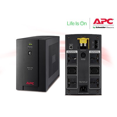 950VA APC BX950U MS /480 Watts / Back up / Surge 6 Ports / RJ-11 2 ...